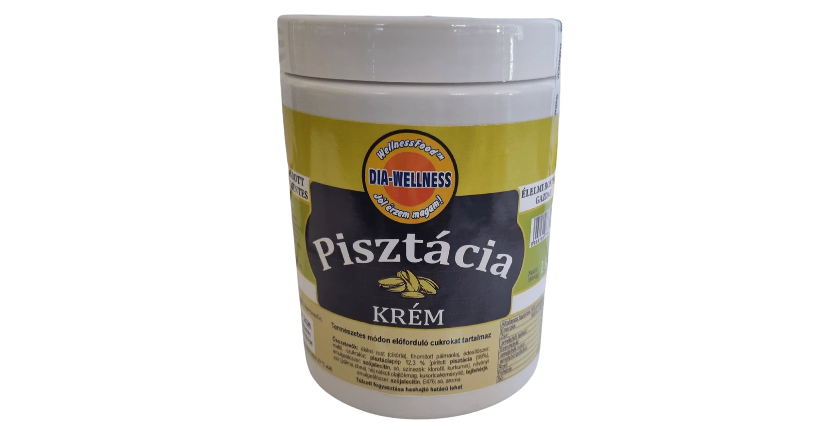 Dia-Wellness Pisztáciakrém hozzáadott cukor mentes 1000 g