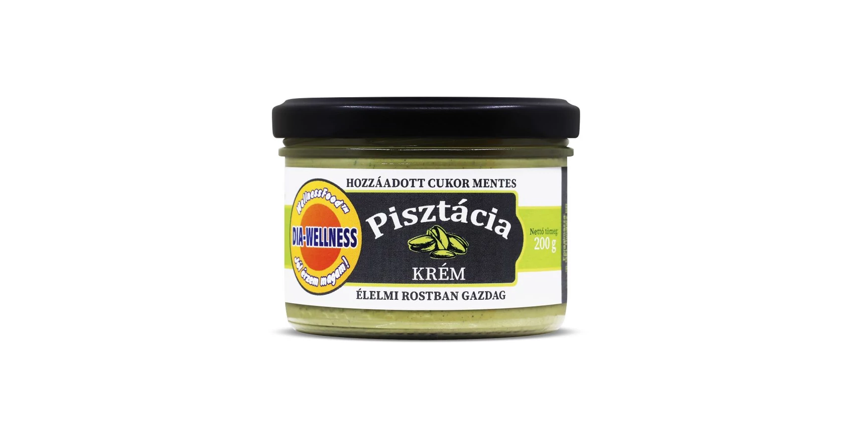 Dia-wellness Pisztáciakrém hozzáadott cukor mentes 200 g