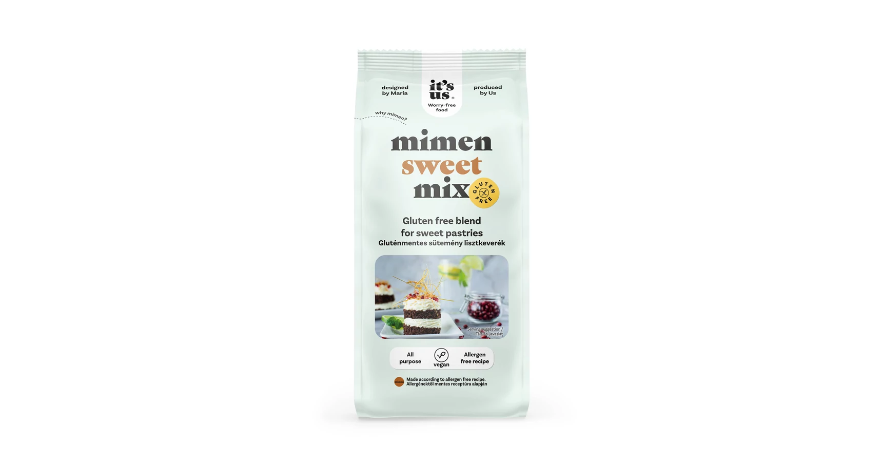 It's us MIMEN Sweet gluténmentes lisztkeverék 500 g