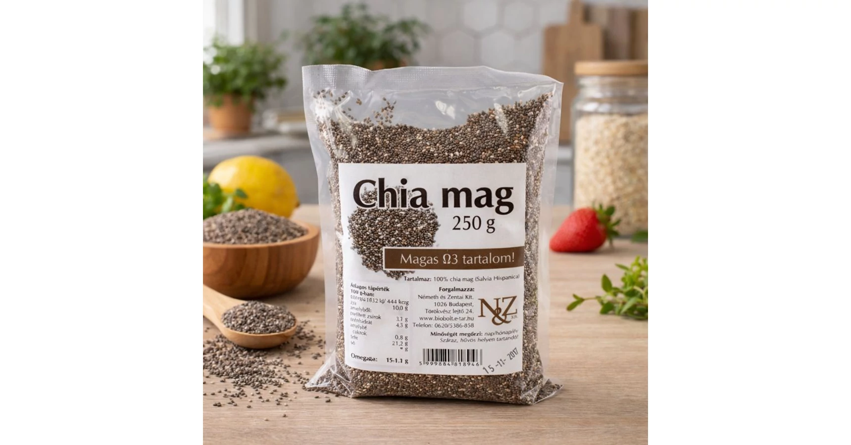 N&Z Chia mag 250 g - Natur Reform