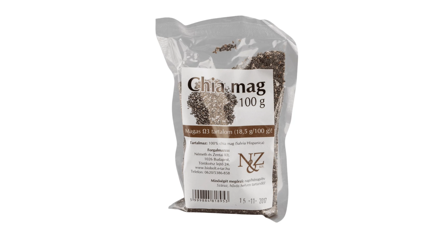 N&Z Chia mag 100 g - Natur Reform