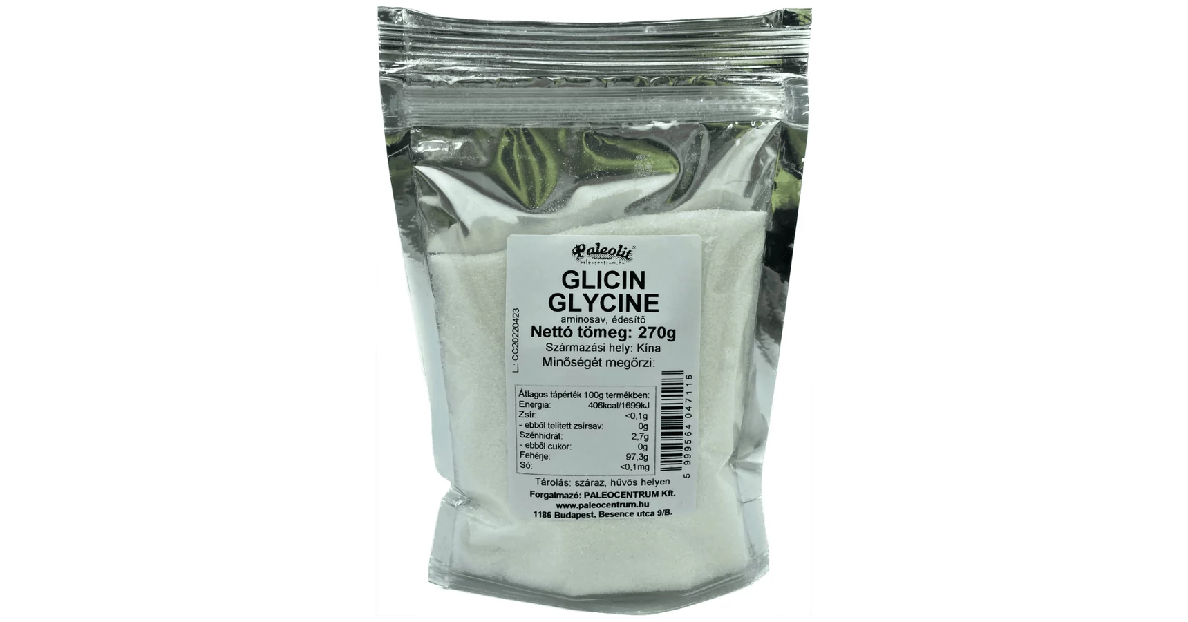 Paleolit Glicin 270 g – Natur Reform