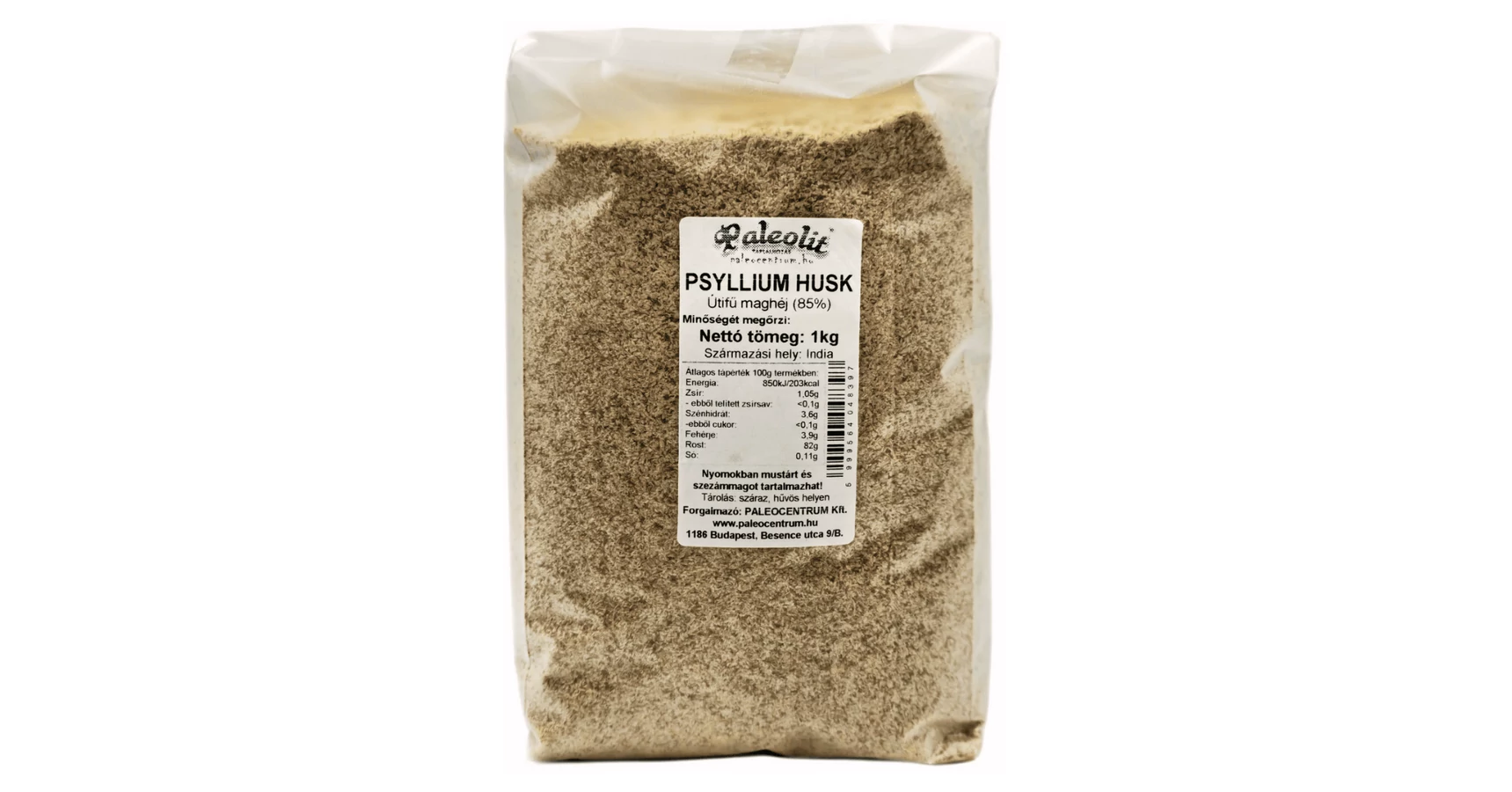 Paleolit Útifű maghéj 85% 1000 g - Natur Reform