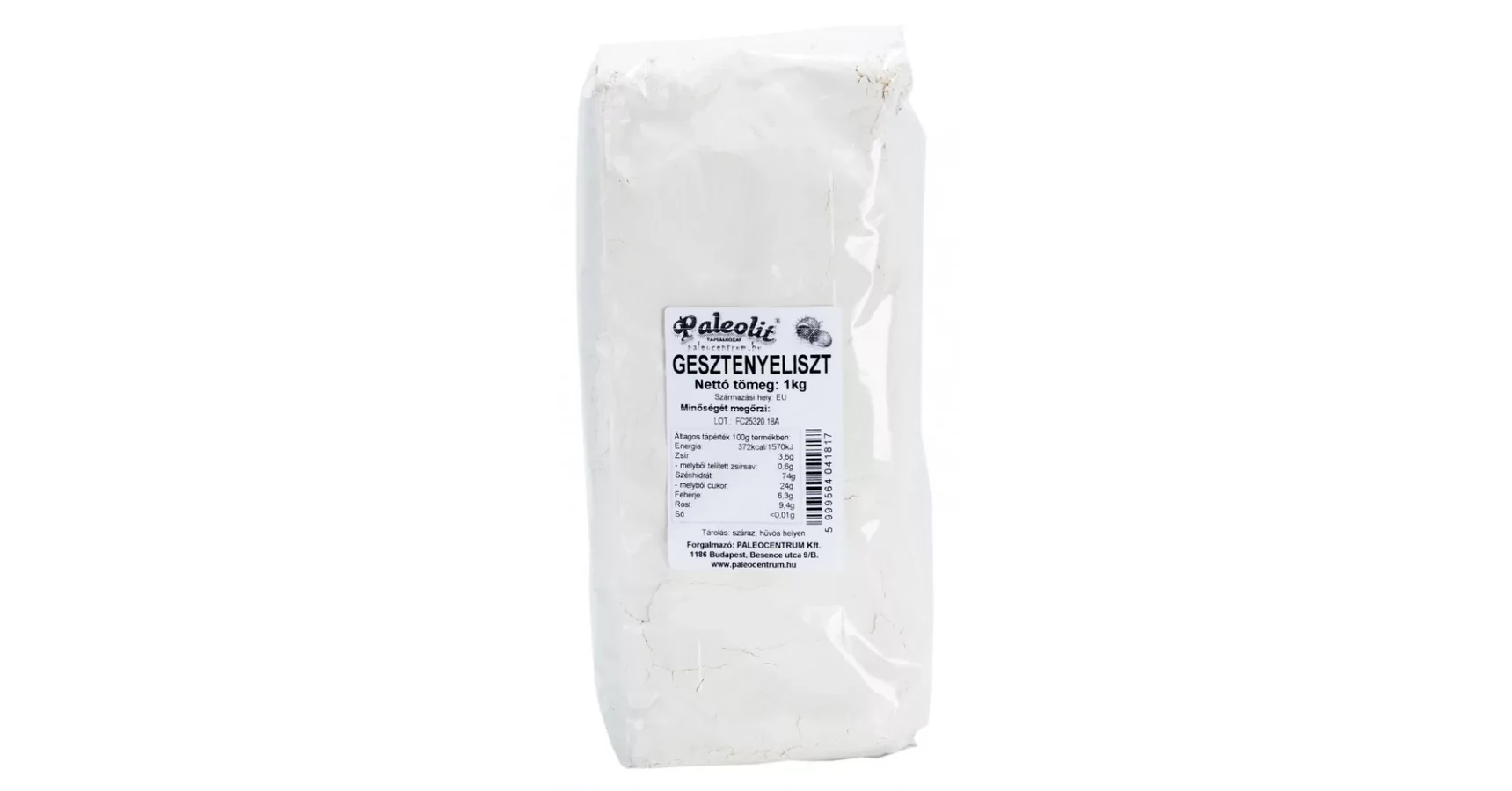 Paleolit Gesztenyeliszt 1000 g - Natur Reform