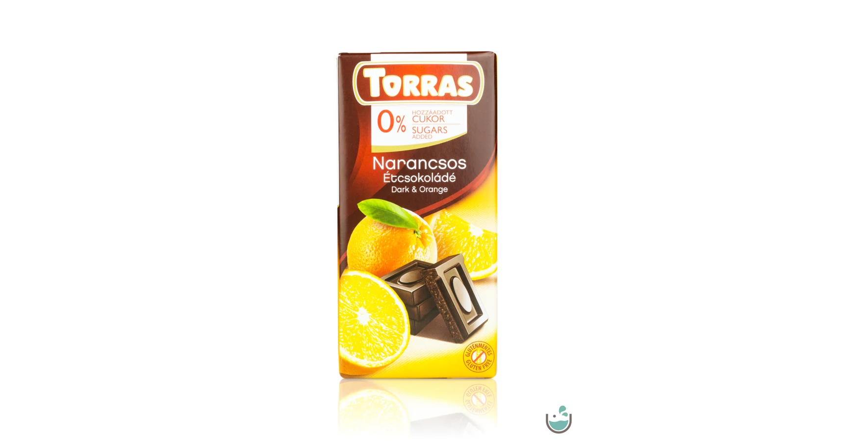 Torras narancsos vegán étcsokoládé hozzáadott cukor nélkül 75 g - Natur ...