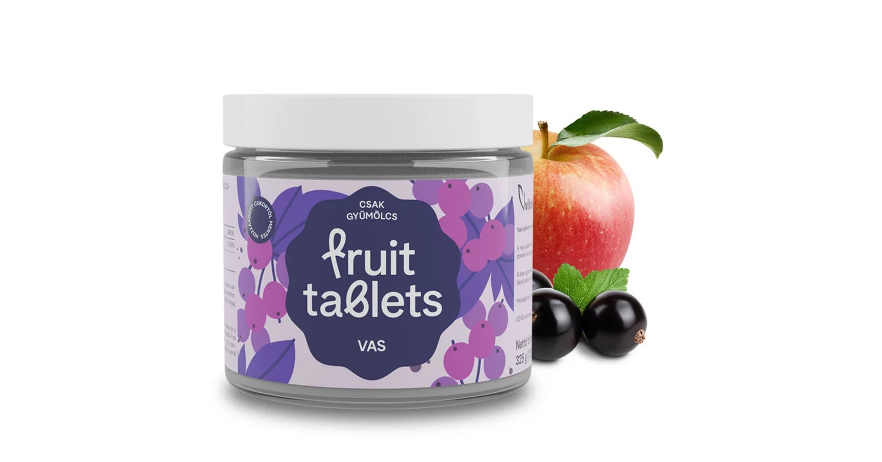 Vitaking Fruit Tablets Vas - 130 db – Natur Reform