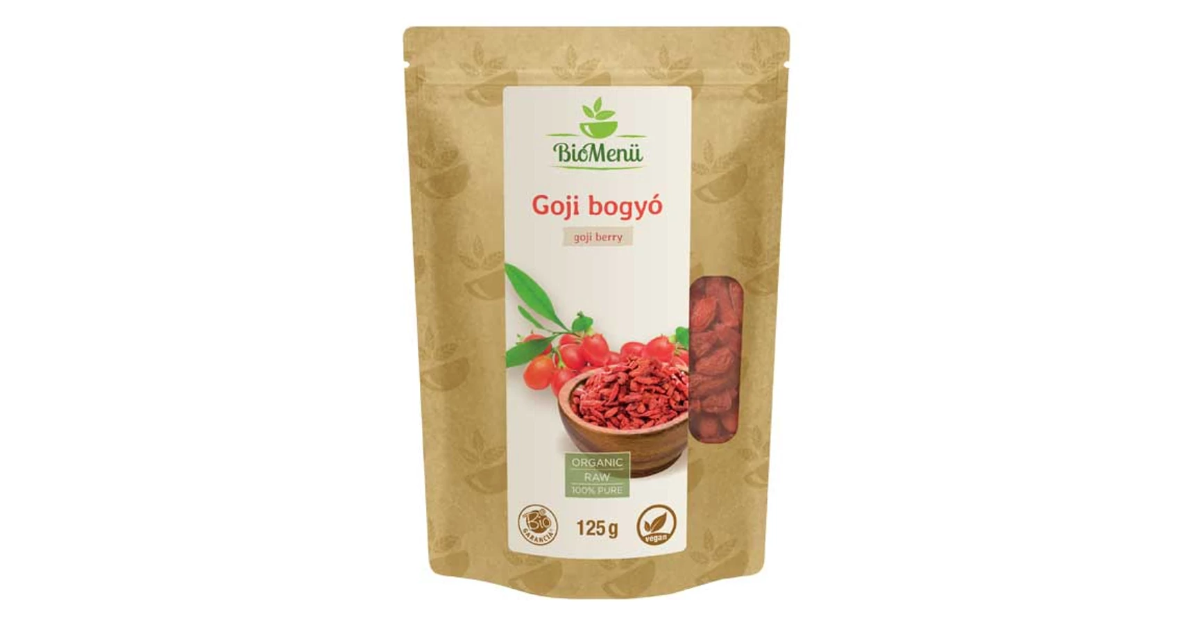 BioMenü BIO GOJI bogyó 125 g - Natur Reform