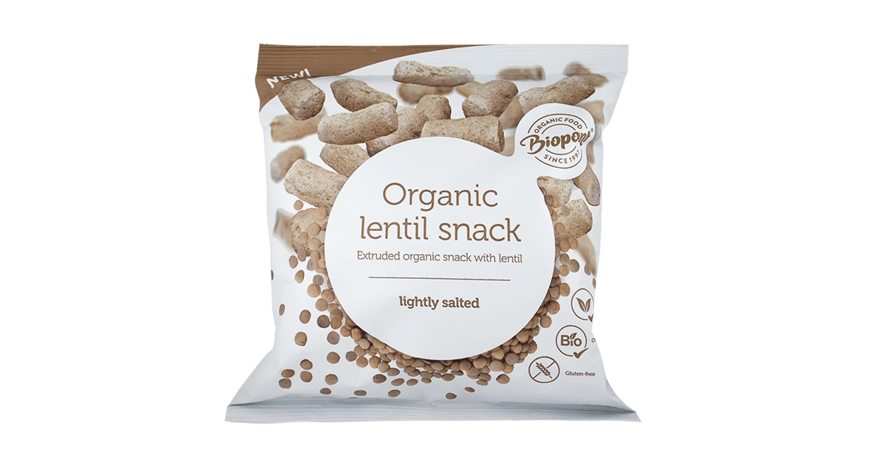 Biopont Extrudált lencse, enyhén sós 60 g - Natur Reform