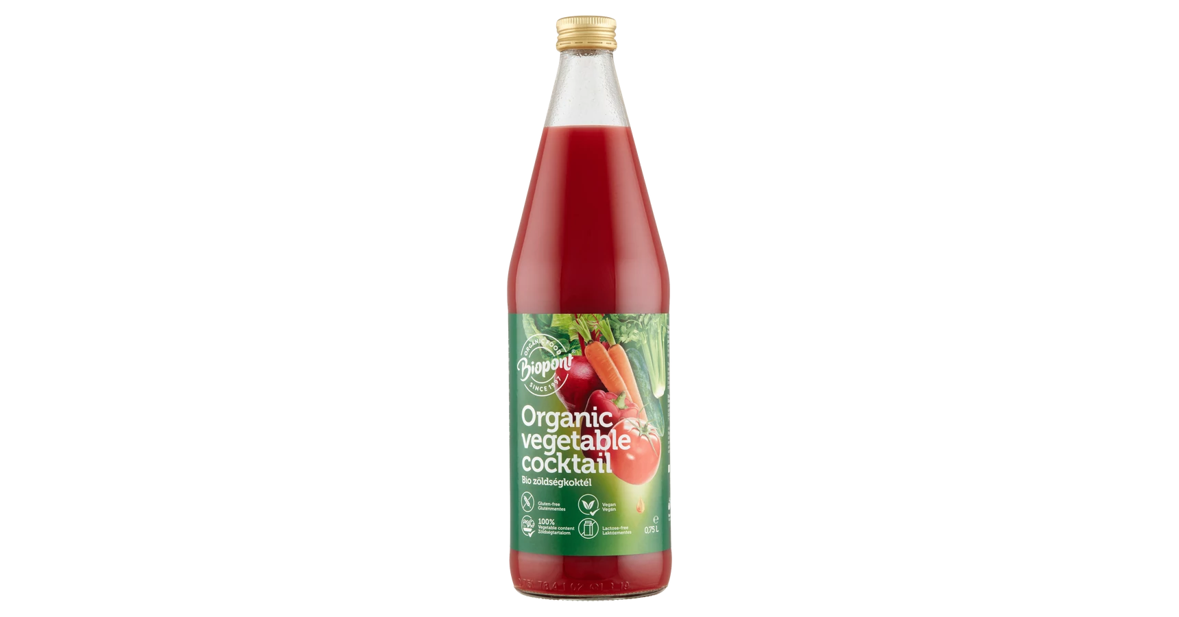 Biopont Zöldségkoktél 750 ml - Natur Reform