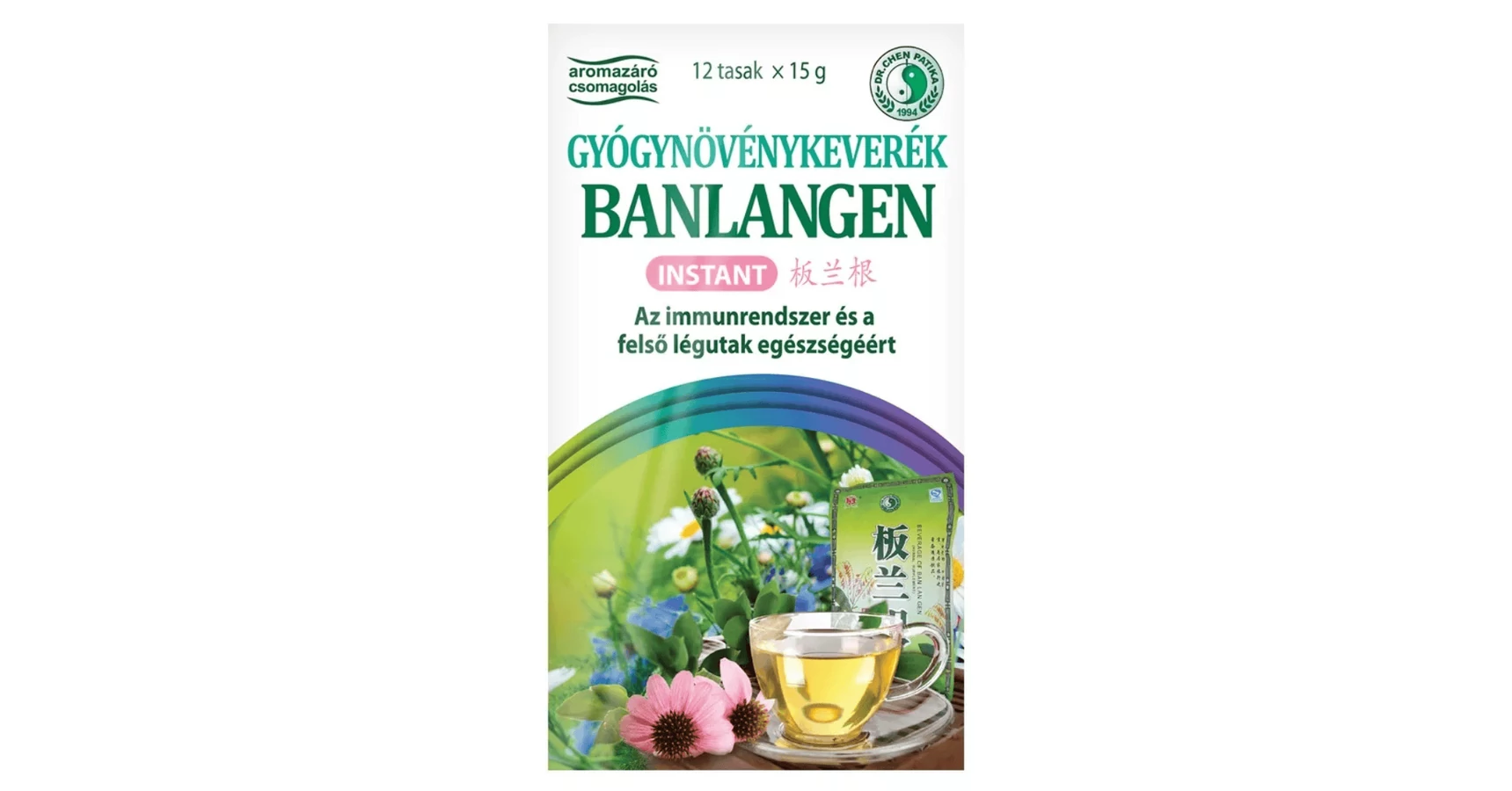 Dr. Chen Instant Banlangen tea 12 db (dobozos) - Natur Reform