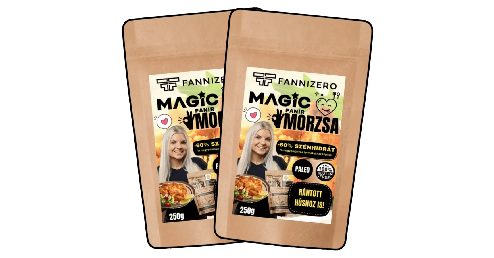 FANNIZERO MAGIC MORZSA DUO 2X250 g - Natur Reform