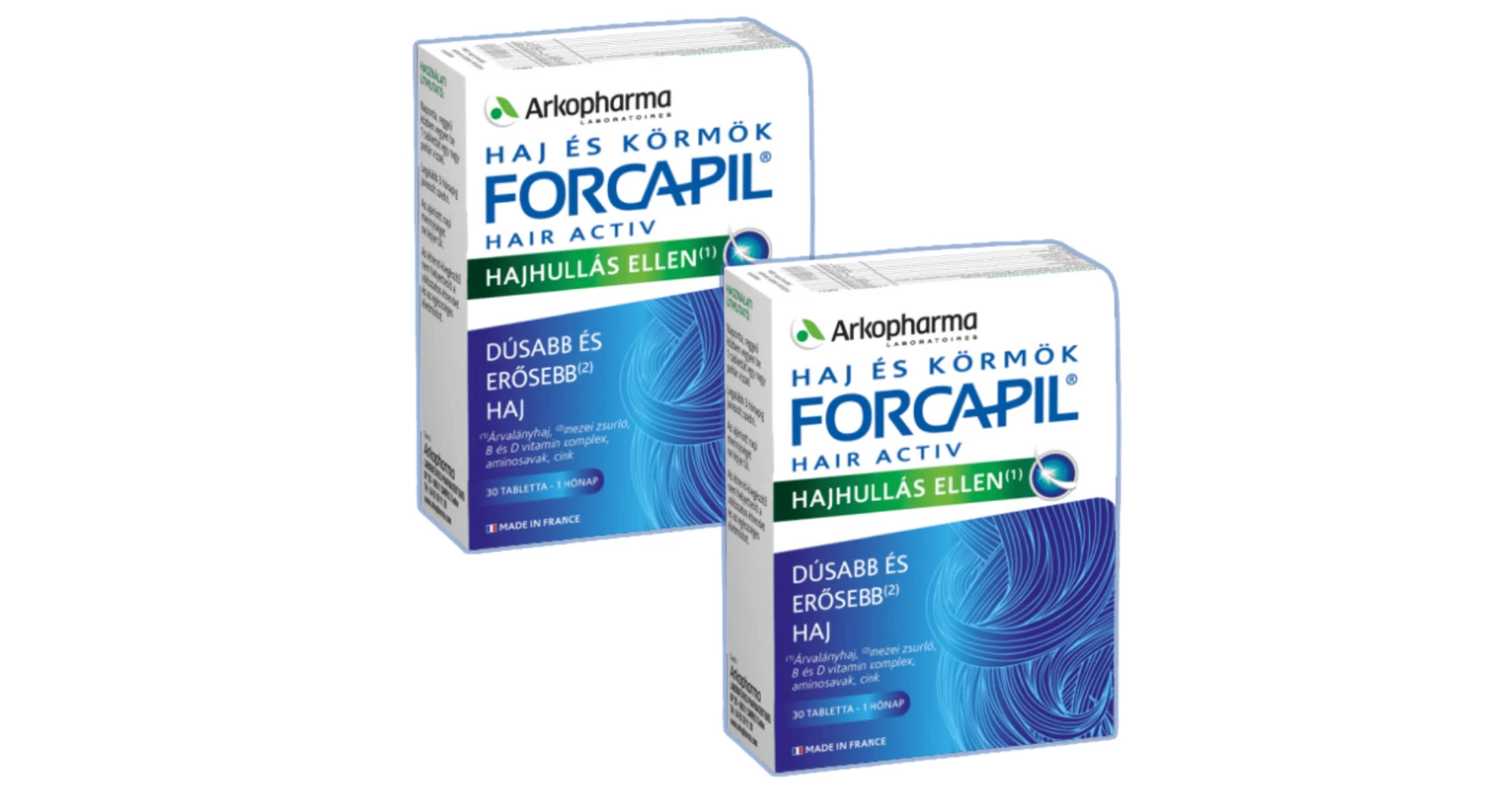 Forcapil Hair Activ Hajhullás elleni tabletta DUO 2X30 db