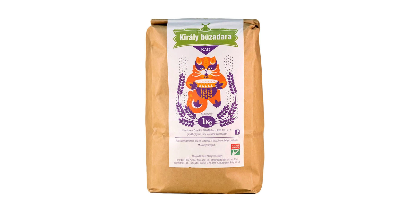 Garat Malom KAD – Király Búzadara 1000 g - Natur Reform