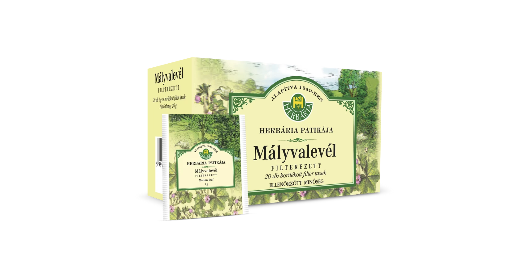 Herbária Mályvalevél (Malvae folium) filteres - Natur Reform