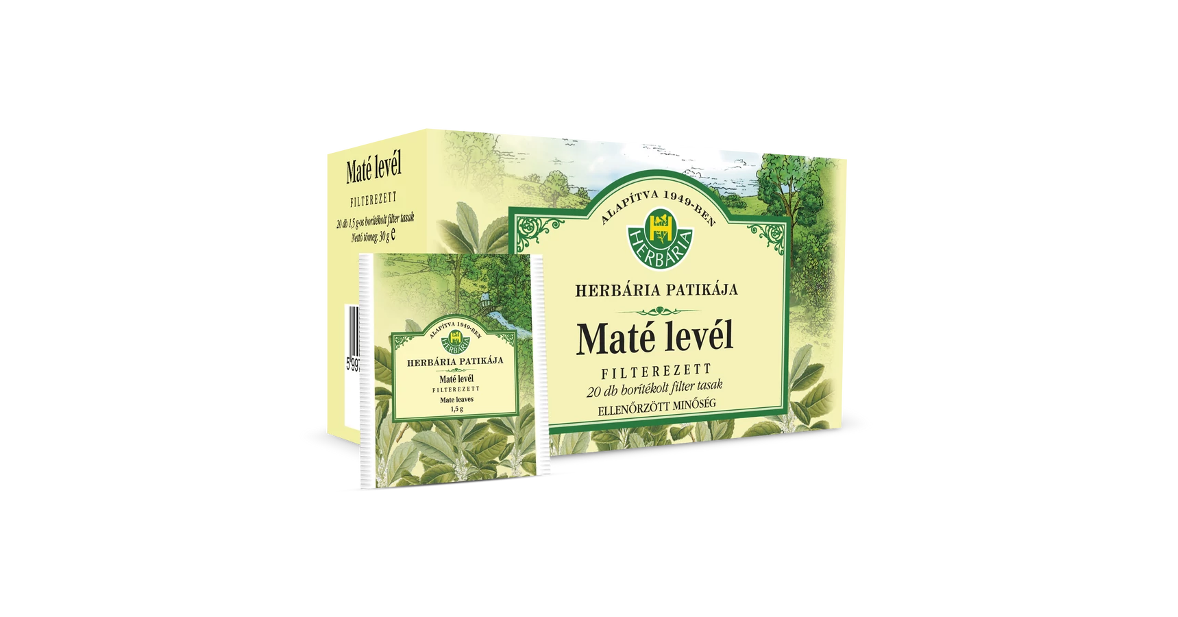 Herbária Maté levél (Mate folium) filteres - Natur Reform