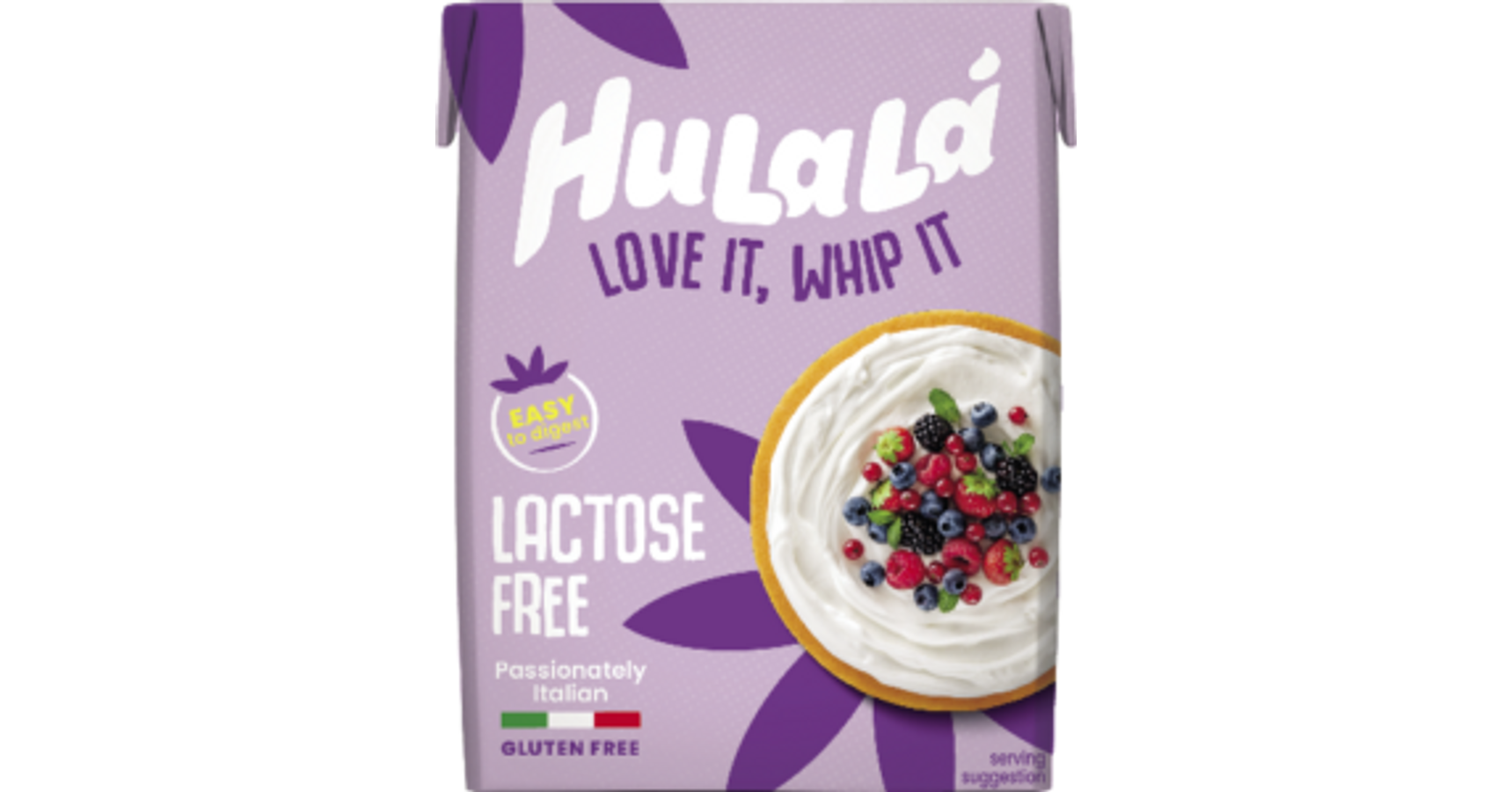 Hulala laktózmentes habtejszín 200 ml – Natur Reform