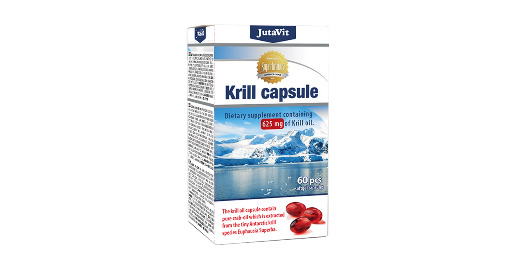 JutaVit Krill Capsule 625 mg - 60 db - Natur Reform