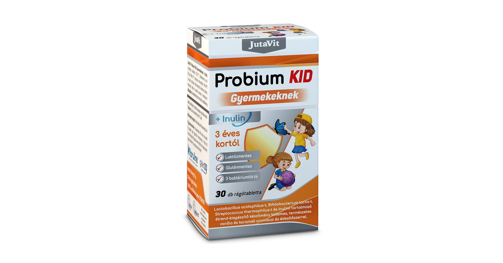 JutaVit Probium Kid Gyermekeknek + Inulin - 30 db – Natur Reform