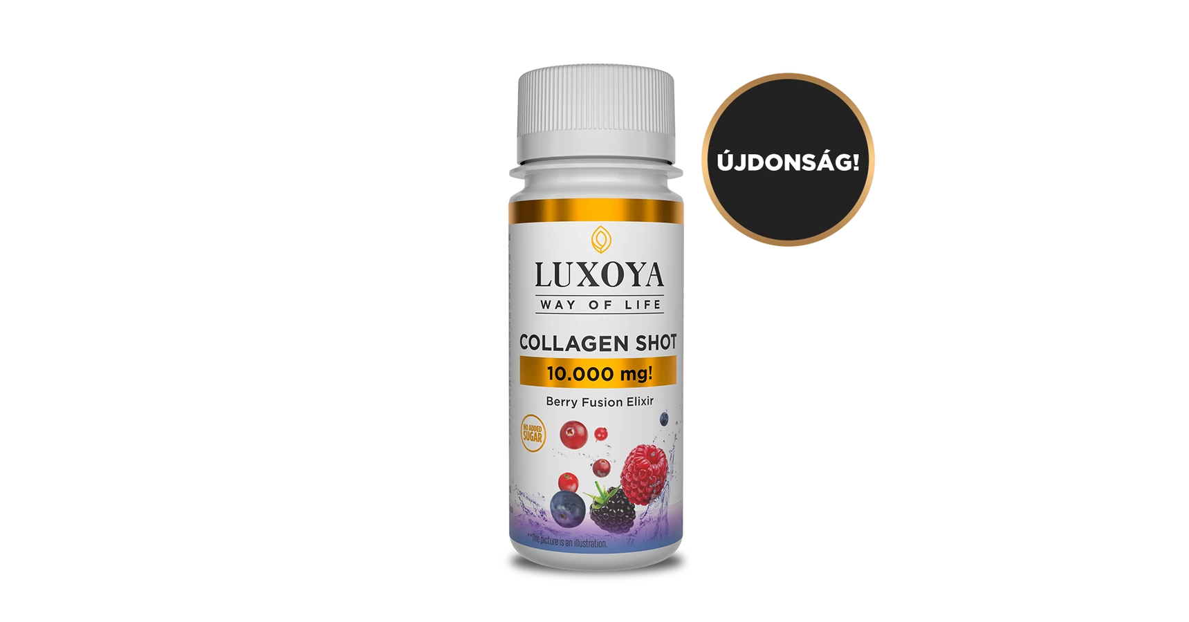 LUXOYA COLLAGEN SHOT Erdei gyümölcs ízű