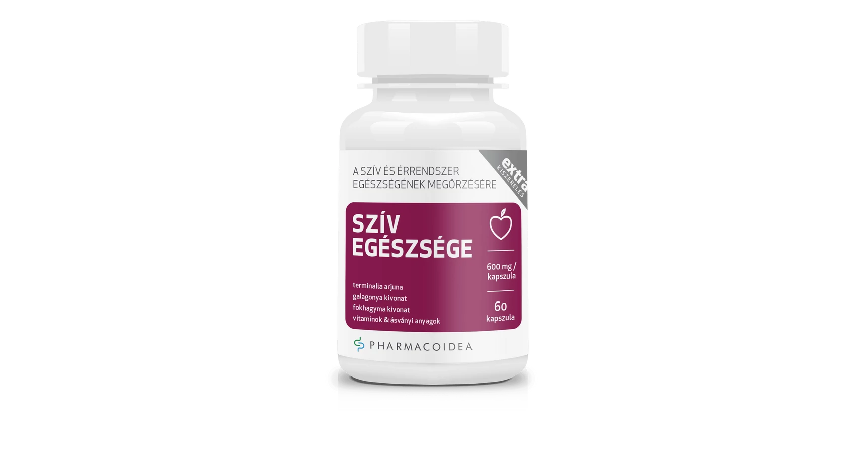 Pharmacoidea Szív egészsége extra - 60 db - Natur Reform