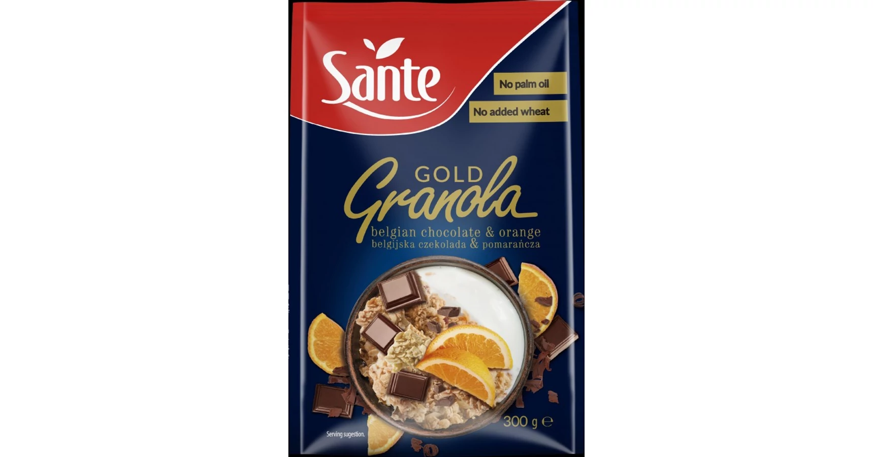 Sante Granola Gold csokoládés - narancsos ropogós müzli 300 g - Natur ...