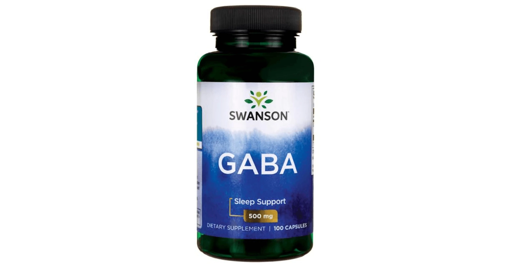 Swanson GABA (gamma-amino-vajsav) 500 mg - 100 db