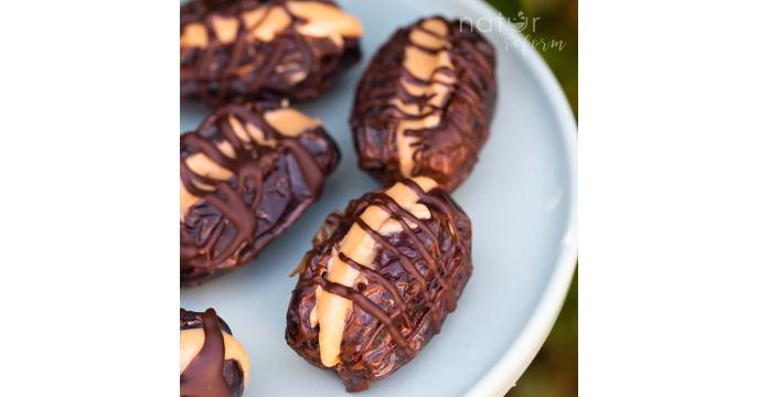 Töltött datolya (vegán, hozzáadott cukormentes)