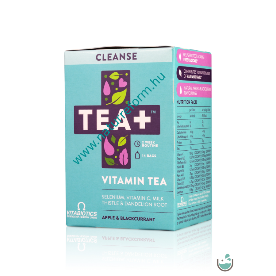 TEA+ Cleanse Máriatövis & Pitypang gyökér – Natur Reform