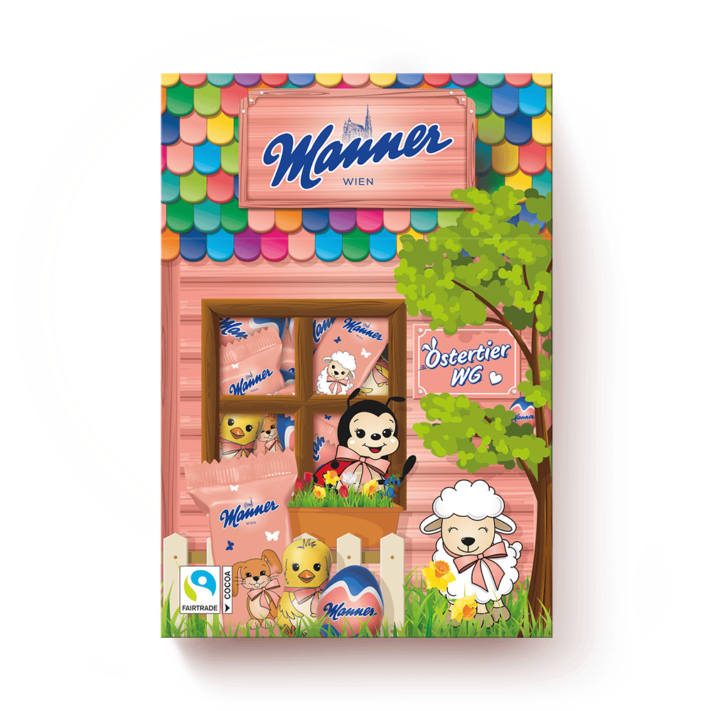 Manner Húsvéti házikó mini termékkel töltve 130 g - Natur Reform