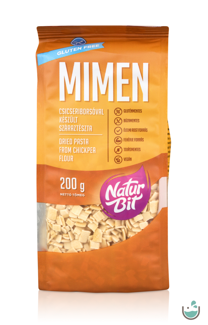 MiMen Csicseriborsó tészta kiskocka 200 g – Natur Reform