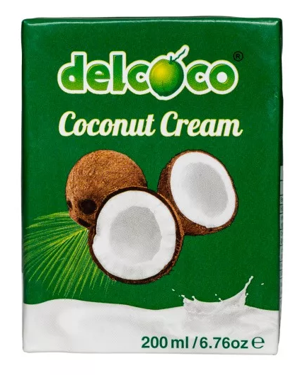 Delcoco Kókusztejszín 200 ml - Natur Reform